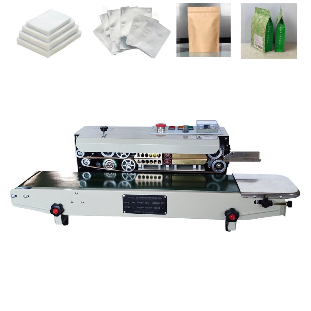 Continuous Sealing Machine Horizontal Continuous Sealer Automatic Bags ...