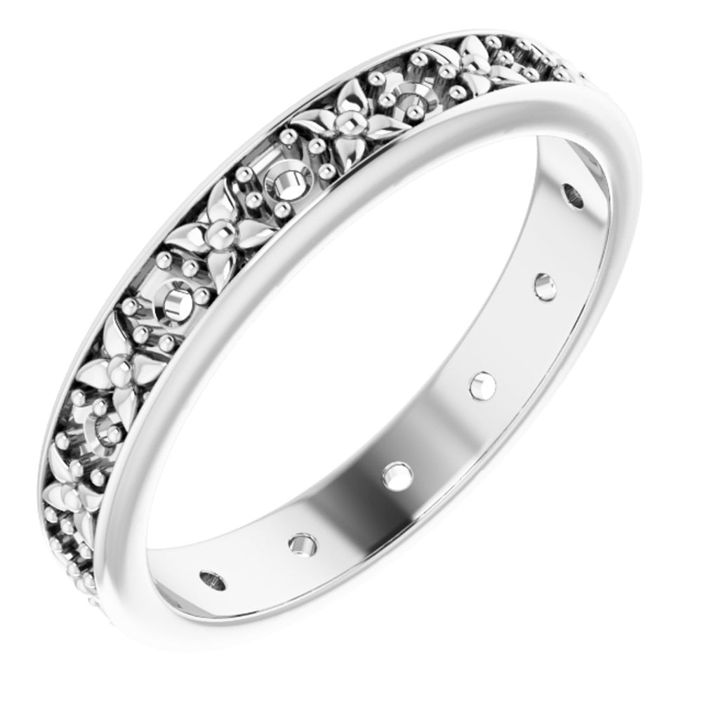 Continuum Sterling Silver Bridal Wedding Engagement Anniversary ...