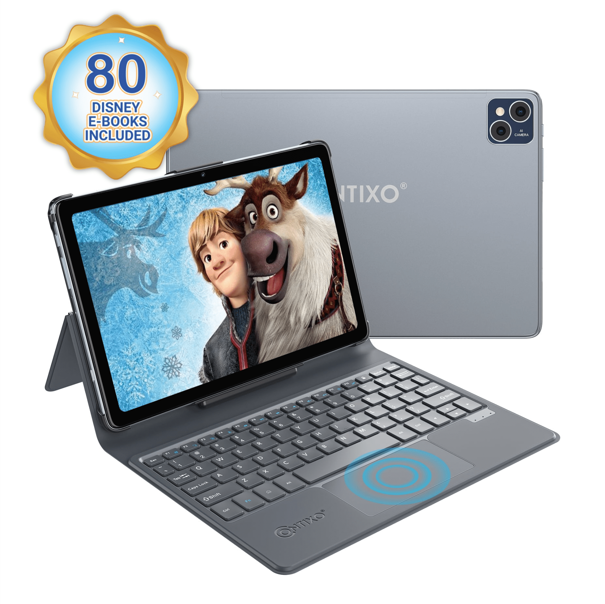 Contixo A1 10" Kids Tablet with Keyboard - Android 12, 128GB, 6GB RAM ...