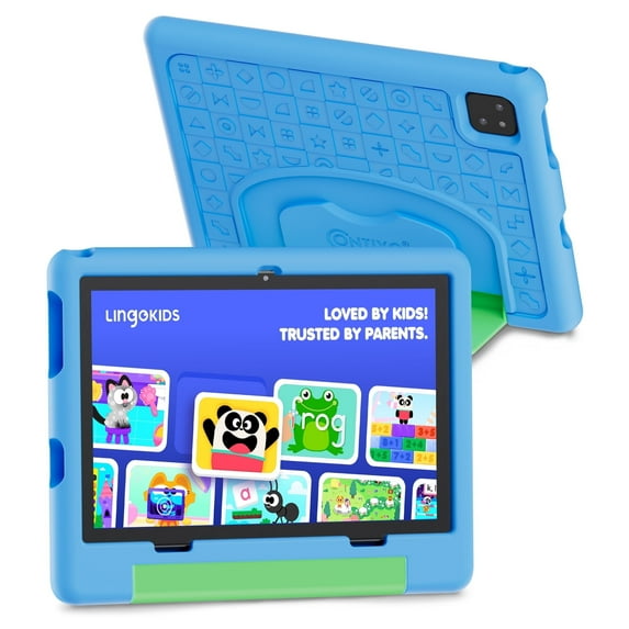 Contixo 10" Kids Tablet with Epic! & Lingokids, 64GB Educational ...