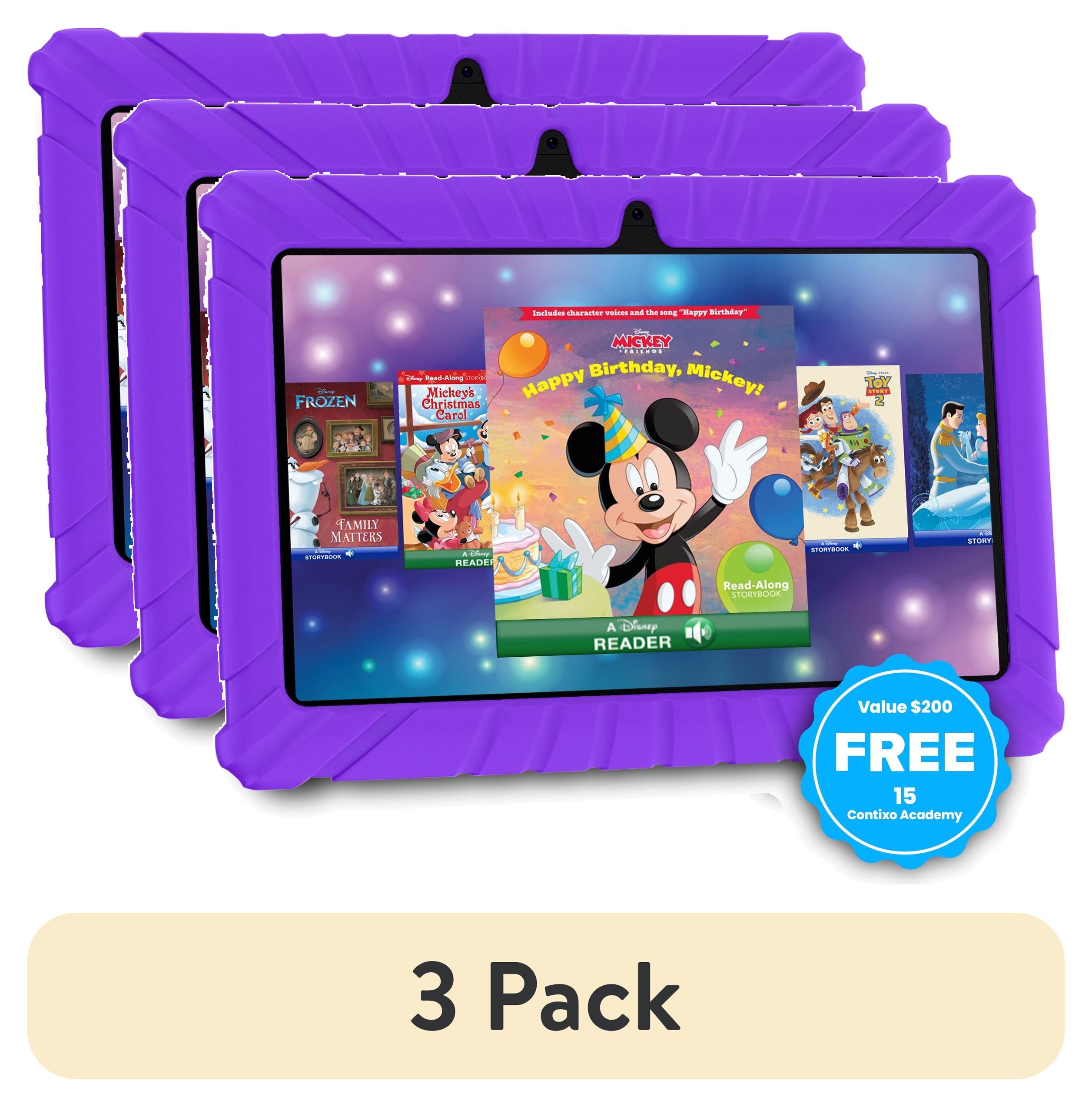 (3 pack) Contixo 7" Kids Tablet, 2025 Model, STEM Learning, Educational ...