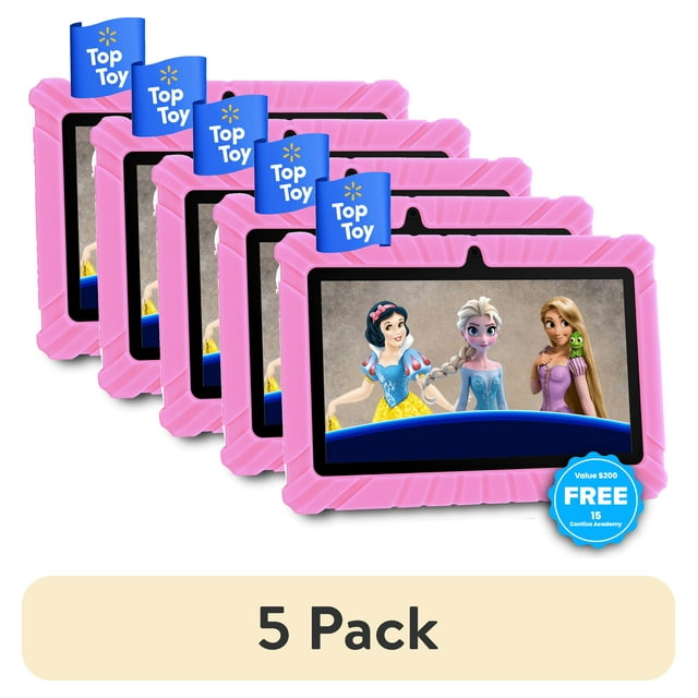 (5 pack) Contixo 7" Kids Tablet, 2024 Model, STEM Learning, Educational ...