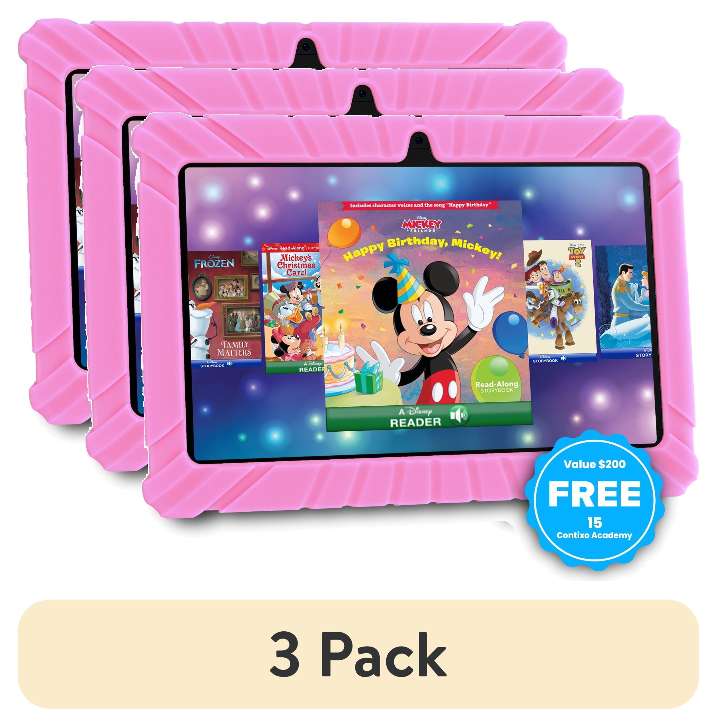 (3 pack) Contixo 7" Kids Tablet, 2025 Model, STEM Learning, Educational ...