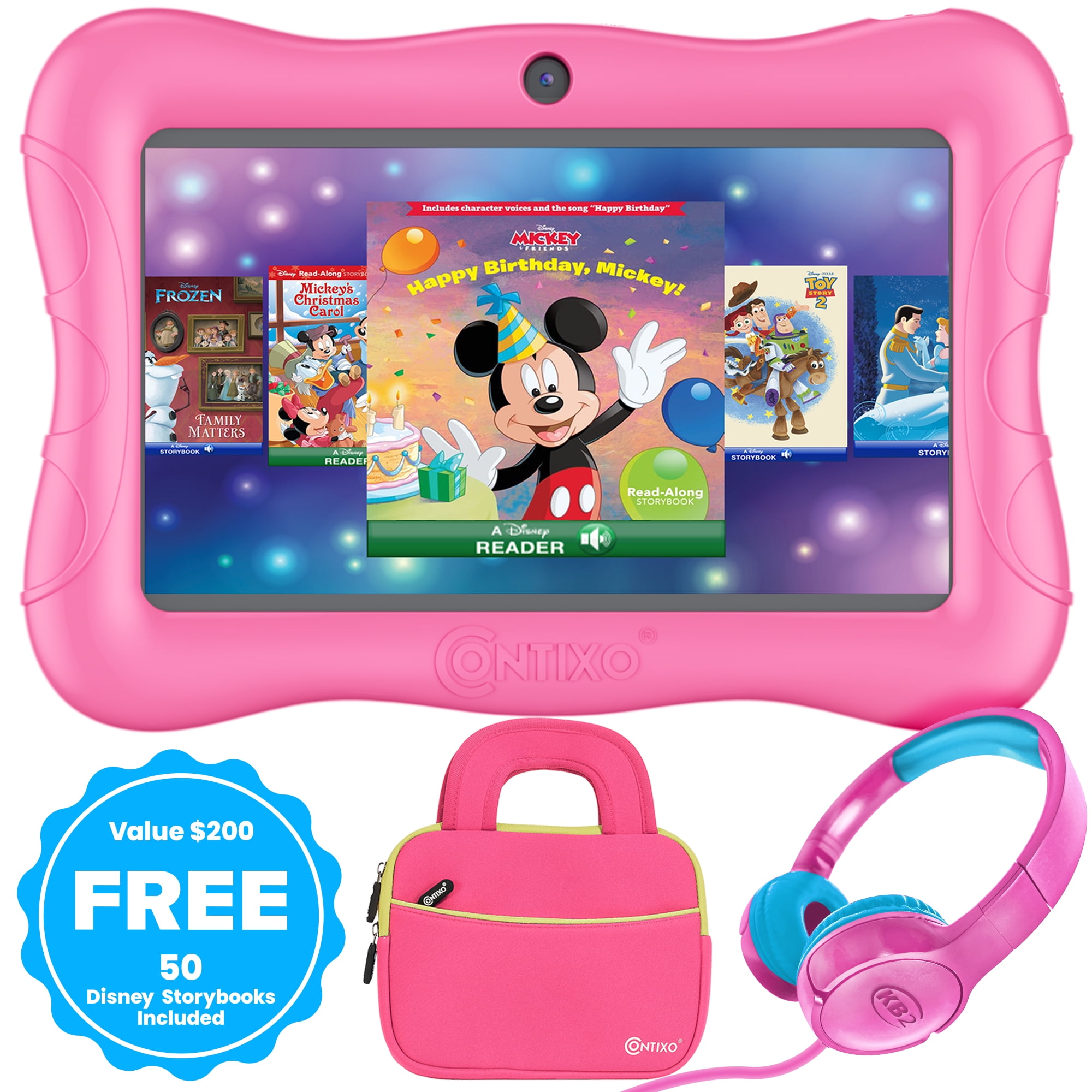 Contixo Kids Tablet with Parental Control for Preschoolers - Walmart ...