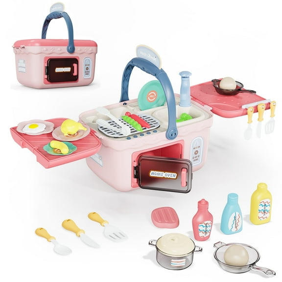 Little Tikes First Dishwasher, Pretend Play Appliance with 14 Kitchen ...