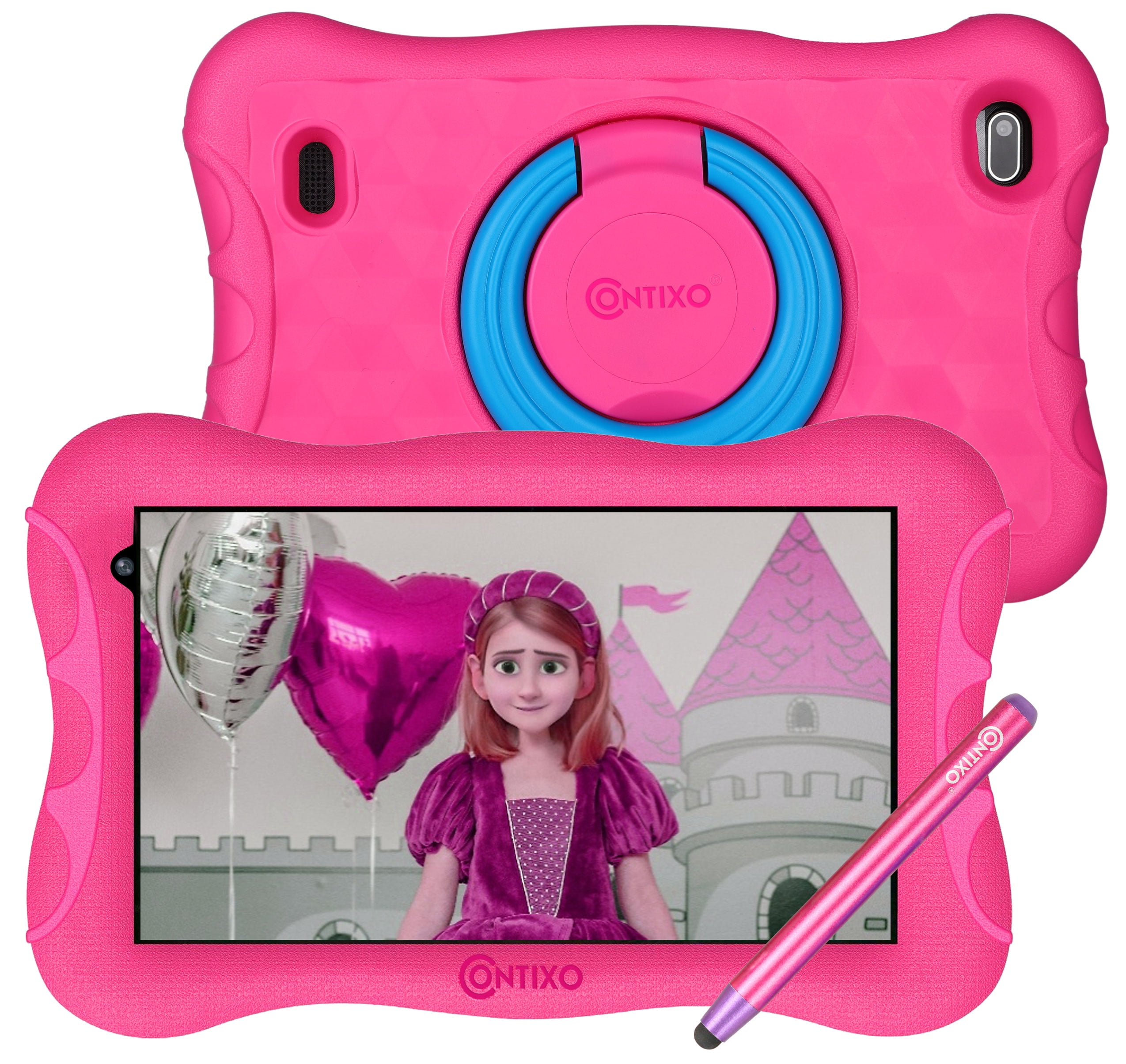 Contixo 2021 V10 Plus-Pink Kids Tablet, 7-inch HD, 2GB + 32GB ...
