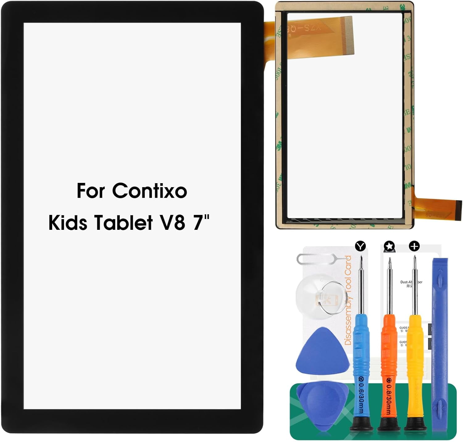 for Contixo Kids Tablet V8 Screen Replacement for Contixo Kids Tablet ...