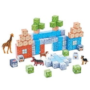 Little Pi Toys Princess Castle Magnetic Building Blocks Playset - 102 ...