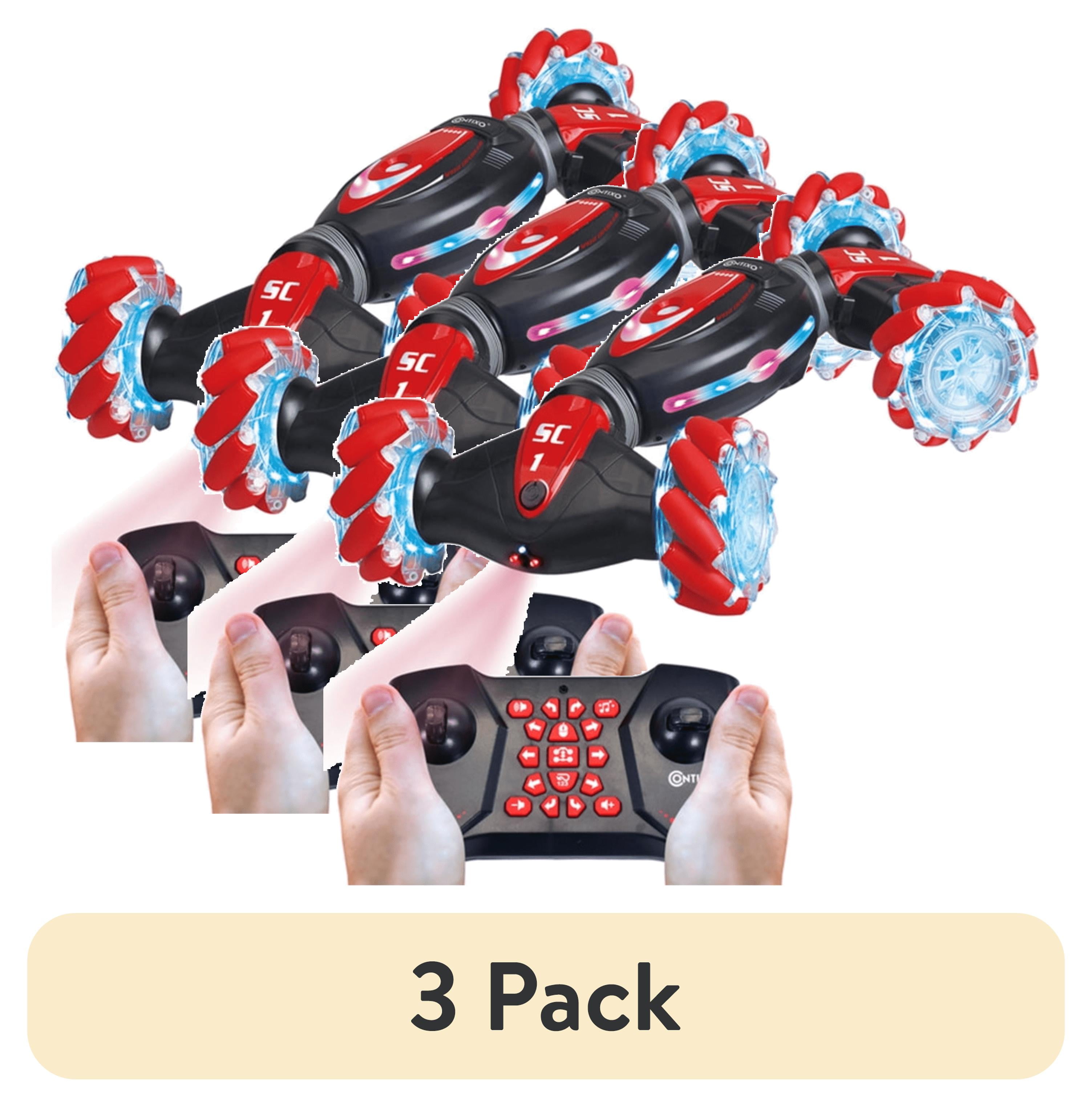 (3 pack) Contixo Remote Control Car, Gesture Sensing RC Stunt Car, LED ...