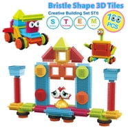 Joyn Toys - Kids Buildable Creative Builders, 140-Piece Fluorescent ...