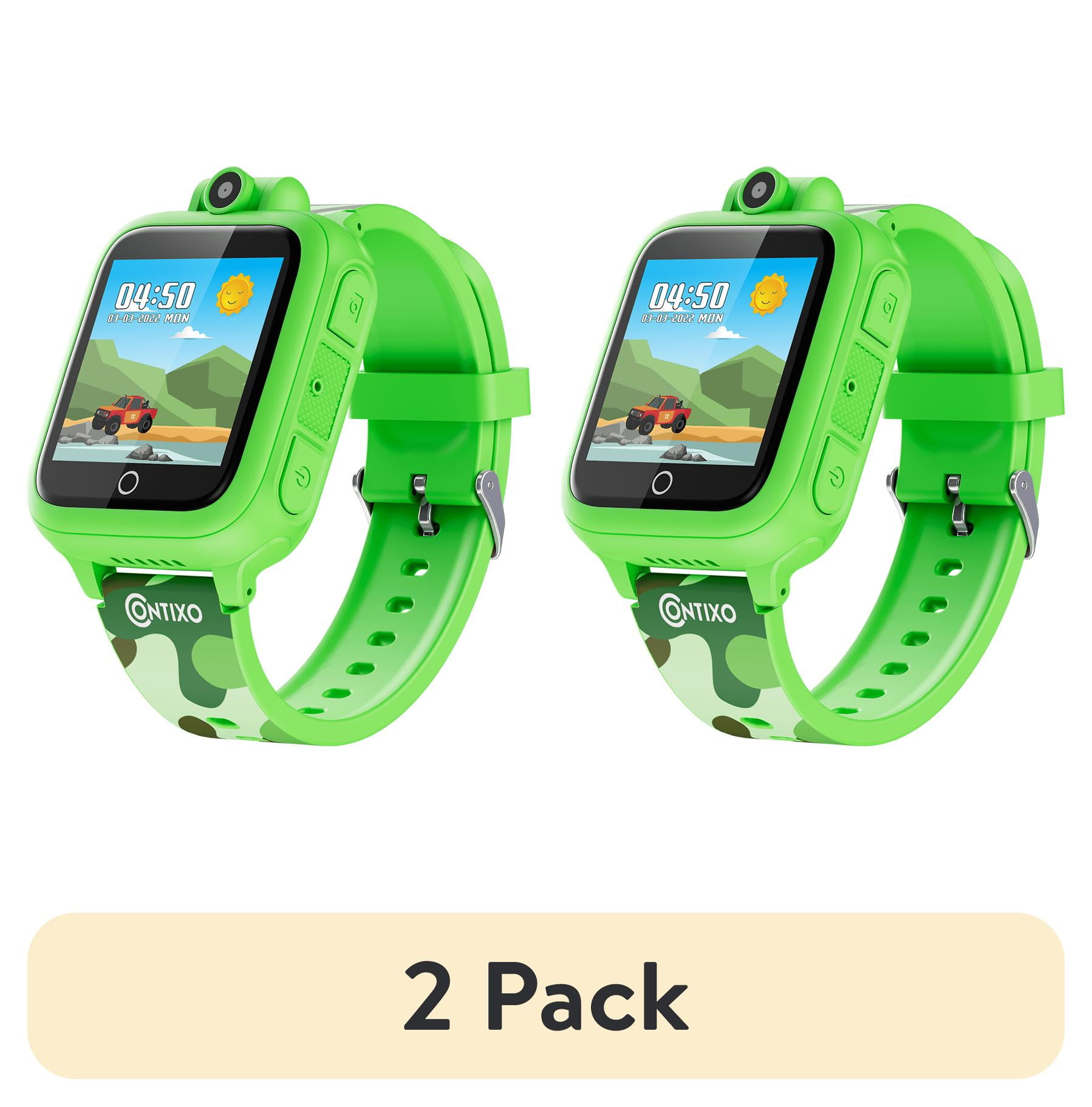 (2 pack) Contixo Kids Smart Watch, Educational Games, Camera, Music ...