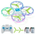 Contixo Dragonfly Kids Drone - RC Quadcopter with Light-Up Stunts, Blue - Walmart.com