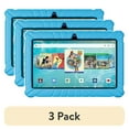(3 pack) Contixo 7" Kids Tablet Bundle, STEM Learning w/ Contixo ...