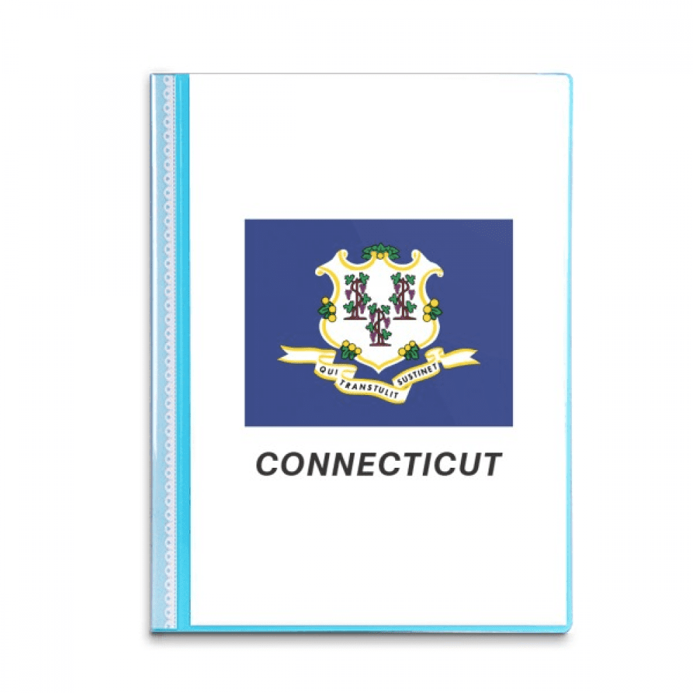 Contour American State Flag Connecticut Book Sheet Protectors Portfolio ...