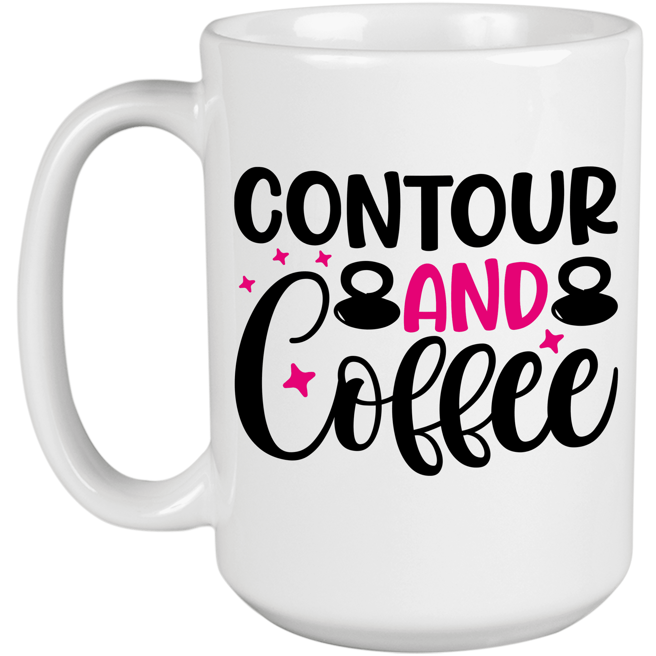 Contour & Coffee - Beauty Themed Merch for Makeup Artist or ...