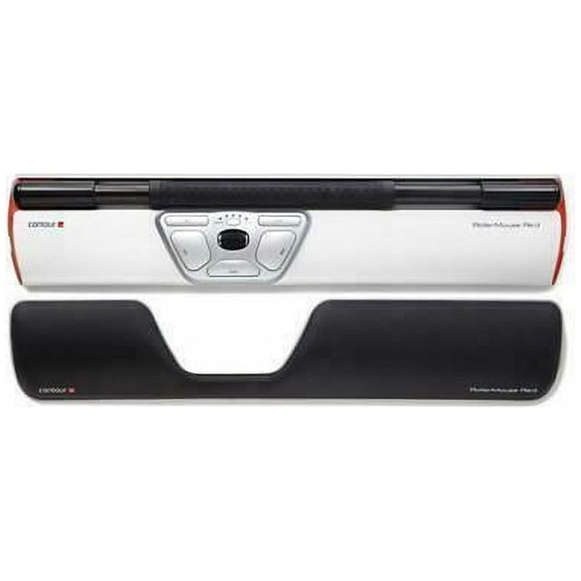 Contour Design Wired Ergonomic RollerMouse Red with Programmable ...