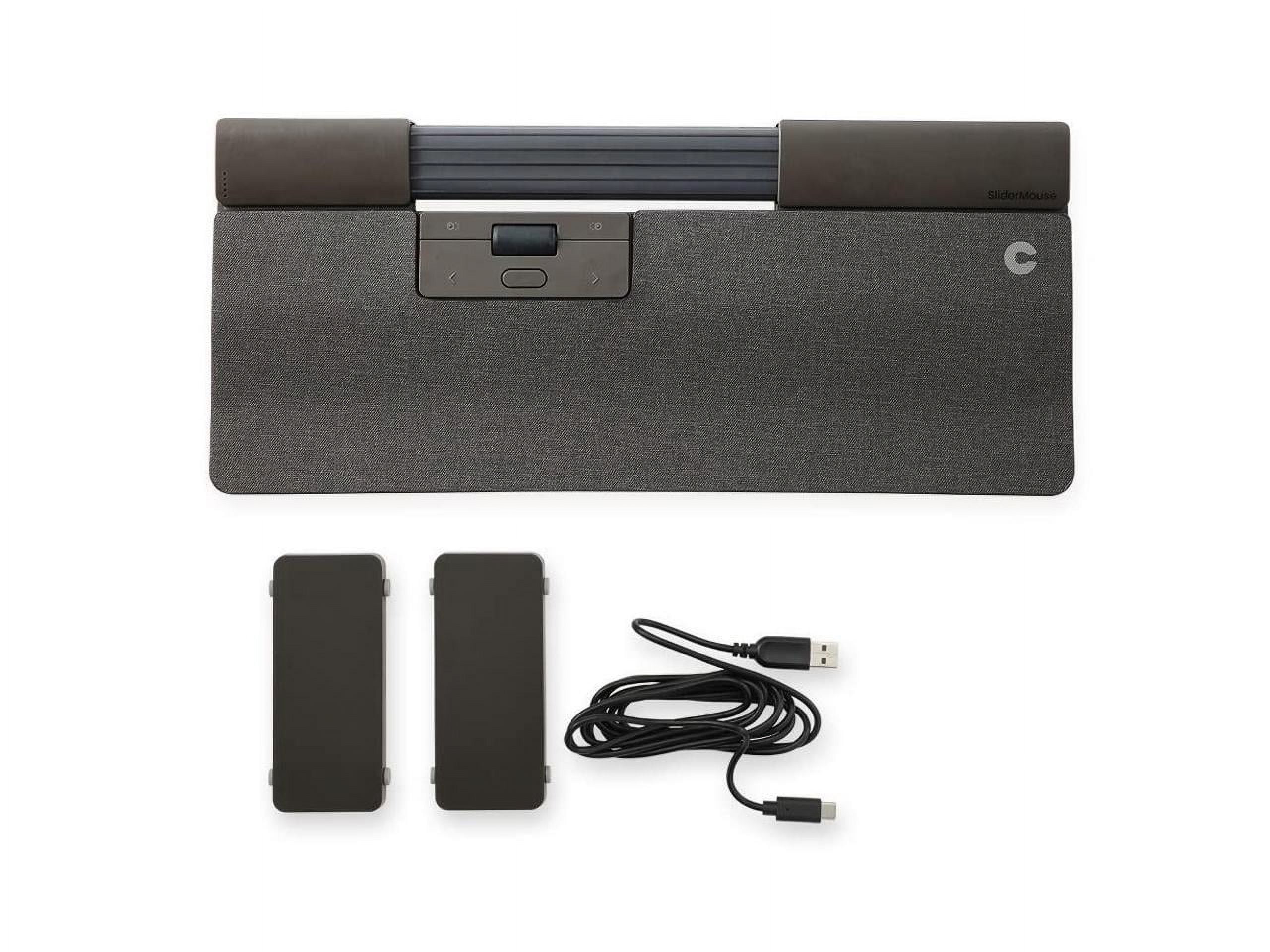 Contour Design Wired Ergonomic Slider Mouse Pro Dark Grey 601402 ...