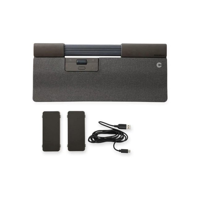 Contour Design Wired Ergonomic Slider Mouse Pro Dark Grey 601402 ...