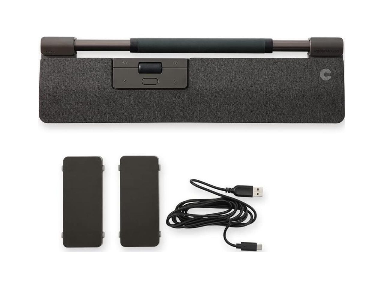 Contour Design Wired Slim Roller Mouse Pro Dark Grey 601300 - Walmart.com