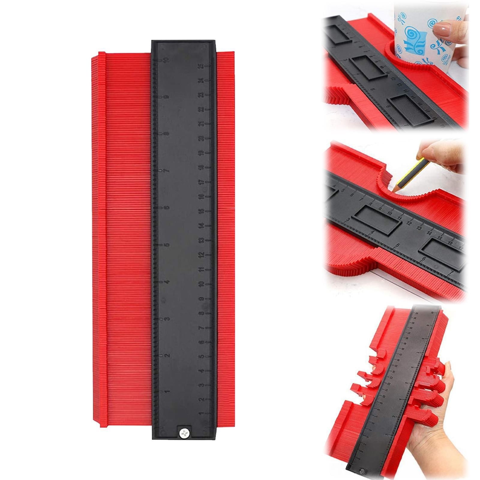 Contour Gauge, 10 Inch Widen Plastic Profile Gauge Duplicator Precisely ...
