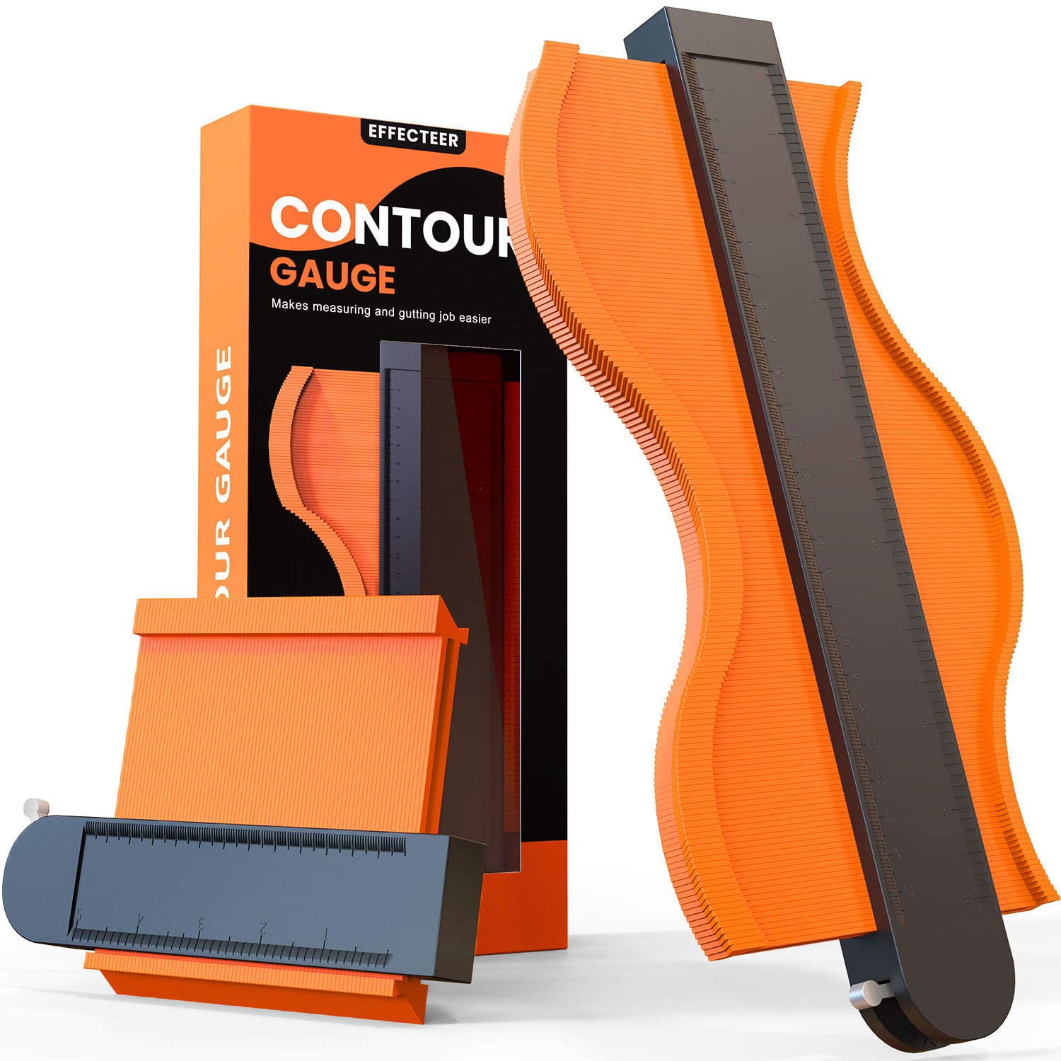 Contour Gauge Duplicator with Lock, 2 Pack Widen Shape Contour ...