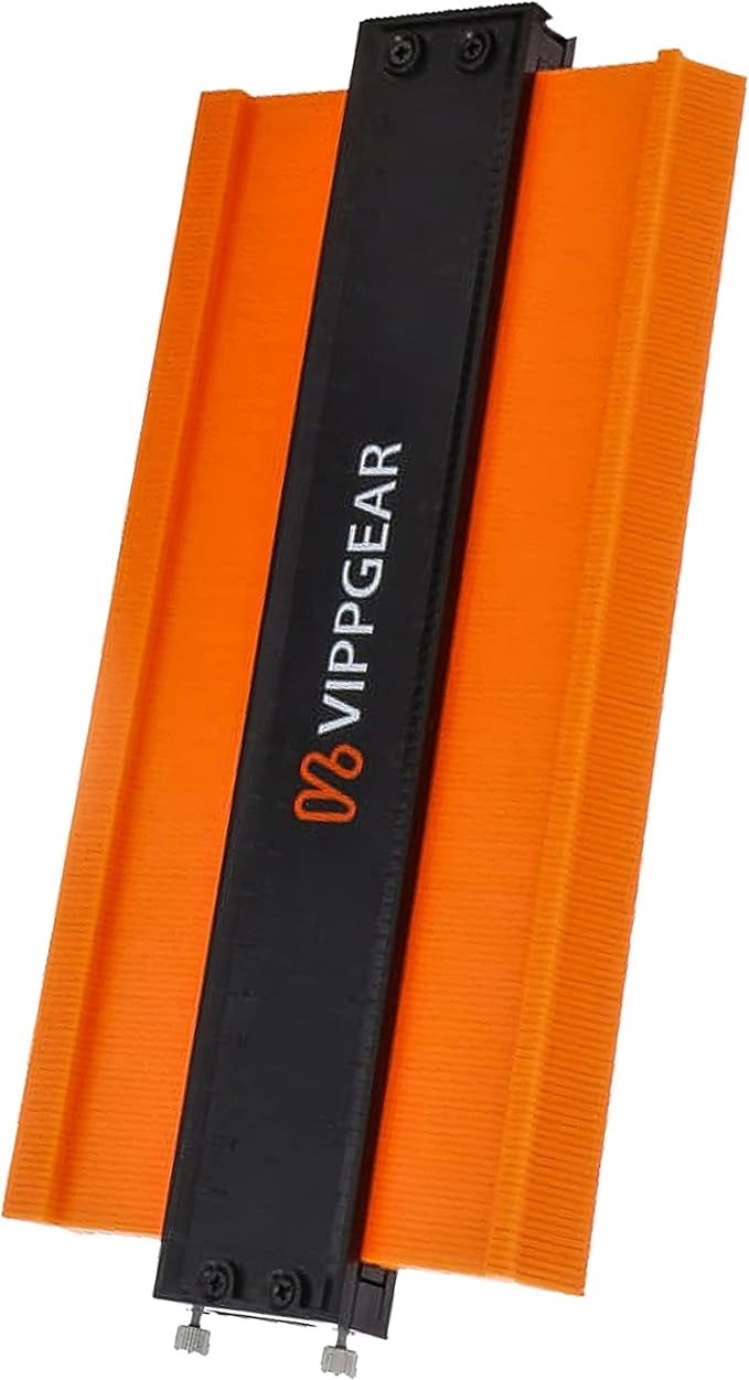 Contour Gauge with Lock(10 Inch Lock)-Adjustable tightening Screw ...