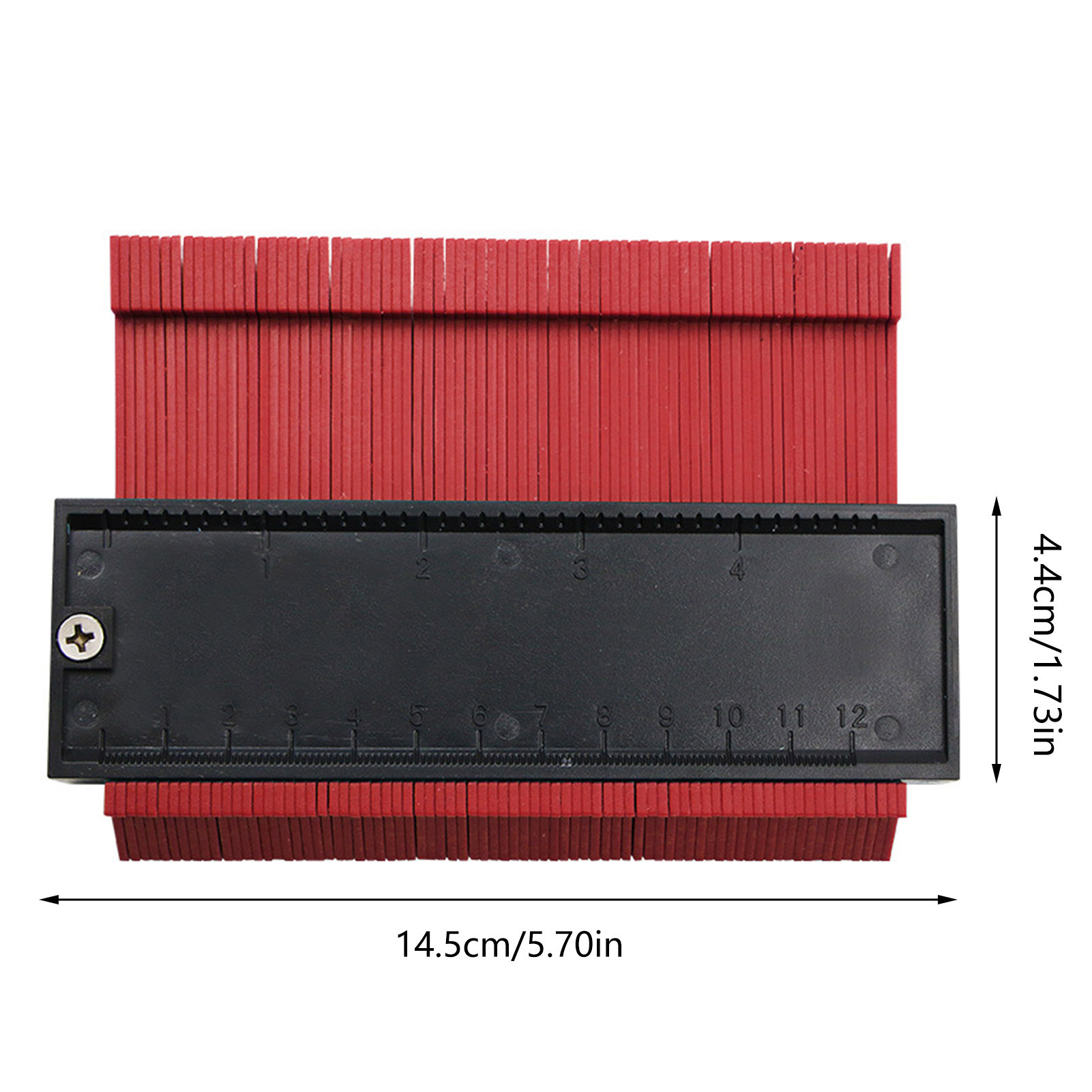 Contour Gauge Profile Duplicator Tool Adjustable Lock Alloy Edge Copy ...