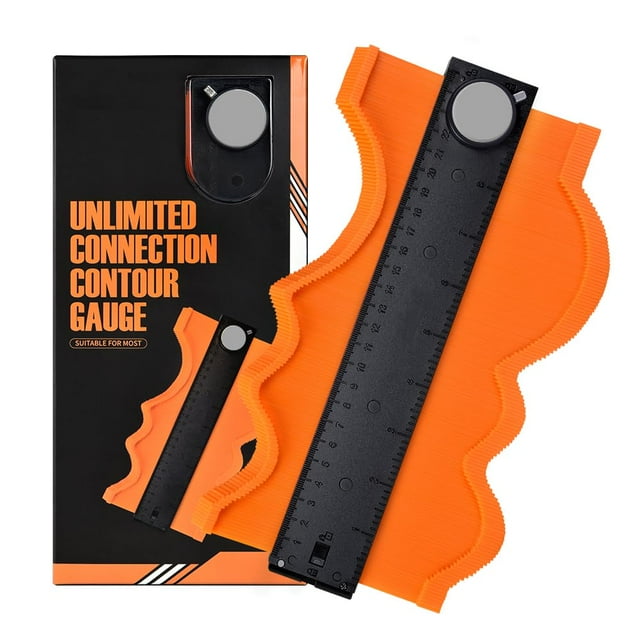 Contour Gauge Profile Tool, 10 Inch Precisely Copy Duplicator Irregular ...