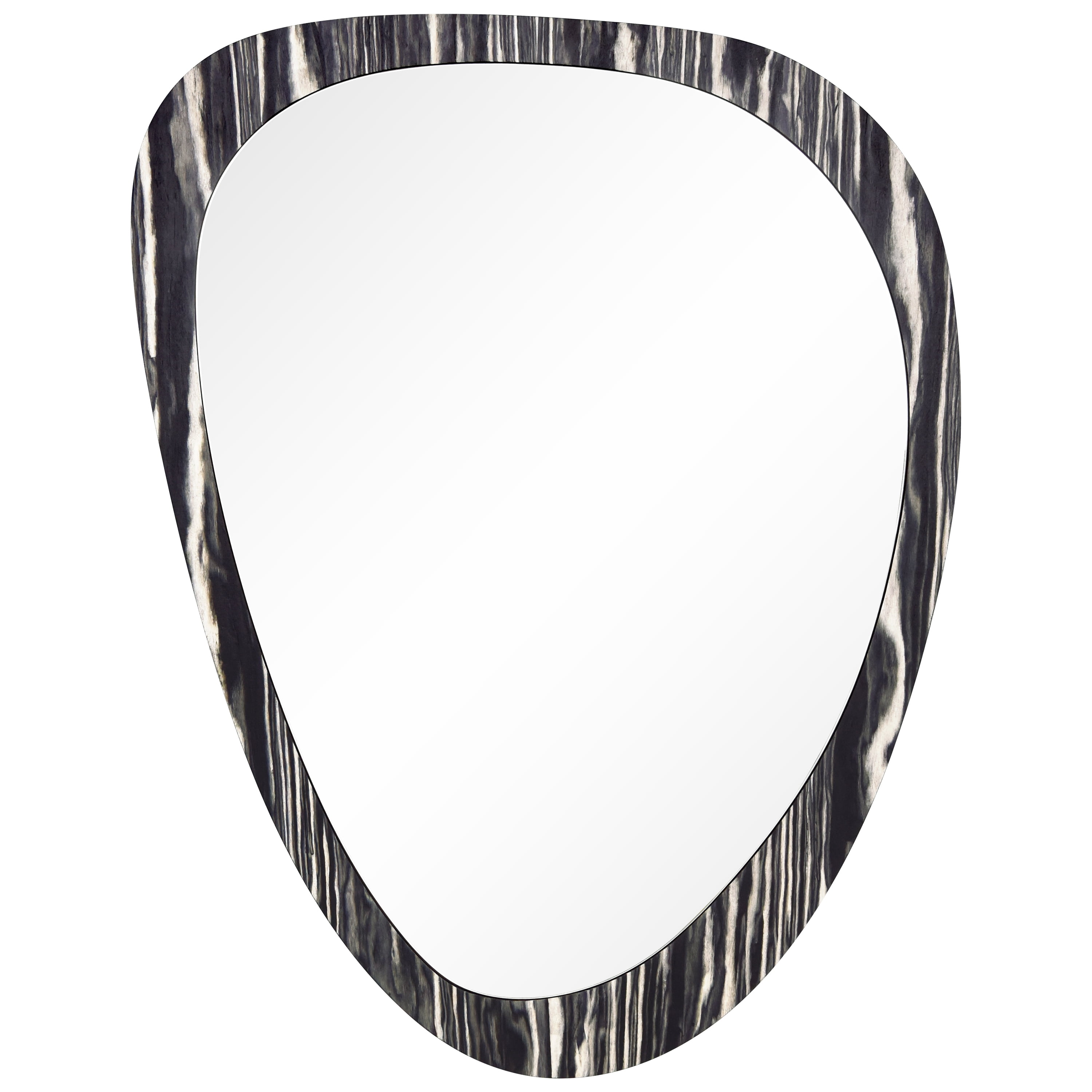 "Contour Harmony Wall Mirror", 35"x27" Irregular Mirror Featuring a 31"x23" Center Mirror, on an ...