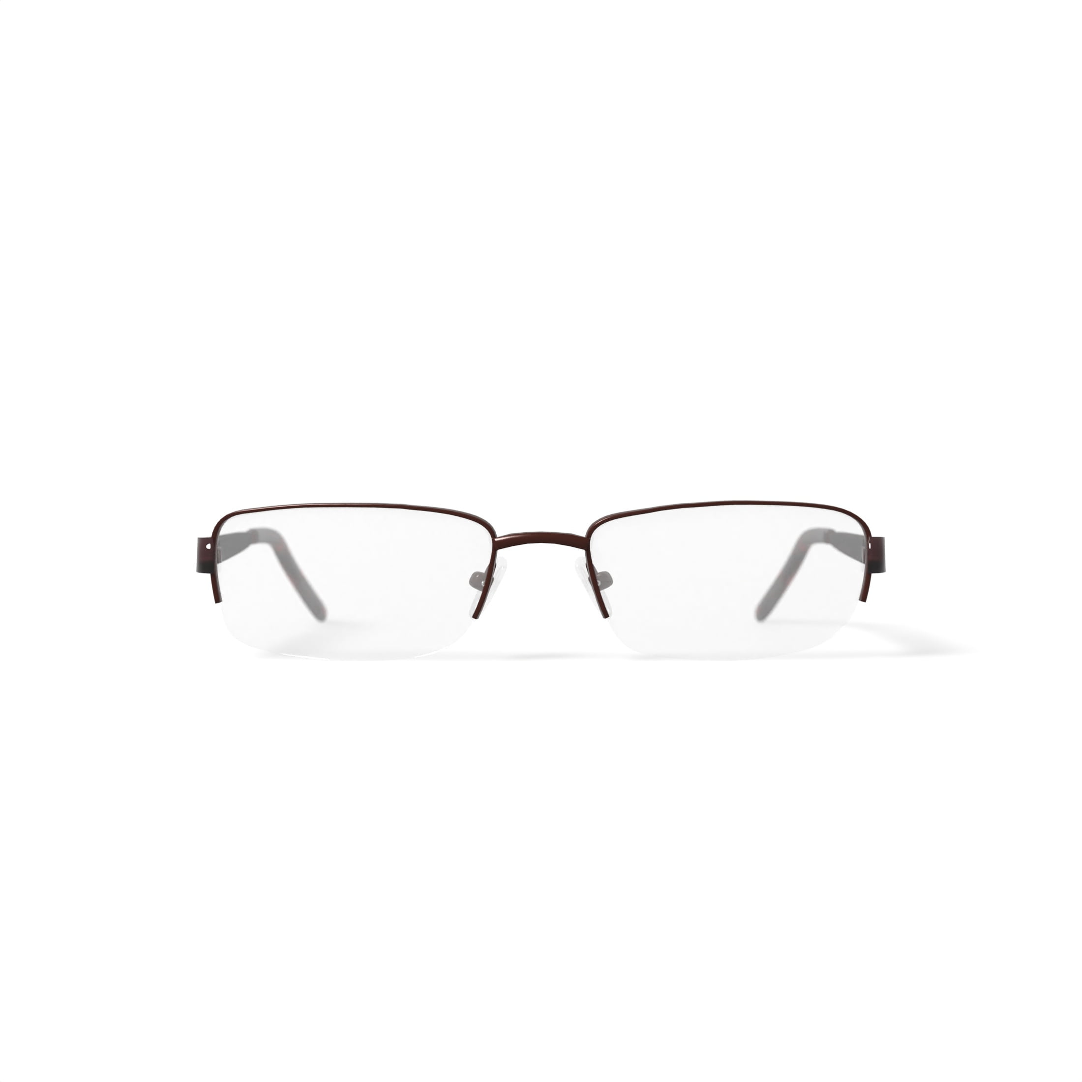 Contour Men's FM9188 Rectangular Prescription Eyeglasses with Case ...