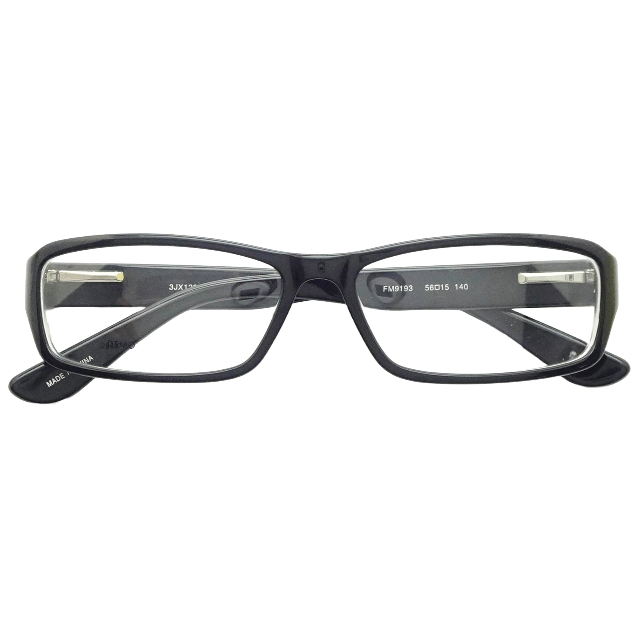 Contour Men's Rx'able Eyeglasses, FM9193 Black/Crystal - Walmart.com