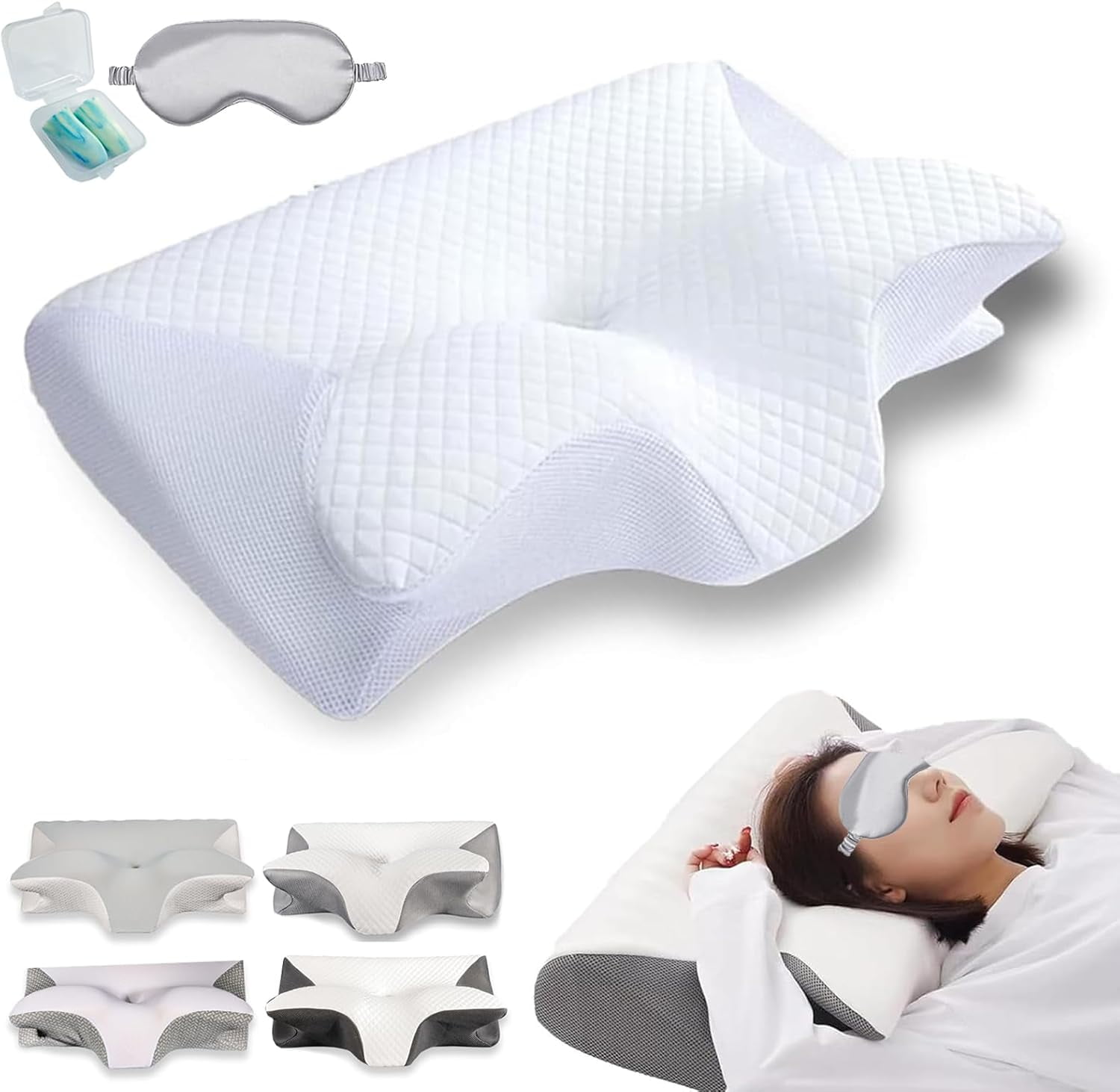 - Contour Relief Pillow, Restrelief Premium Ergonomic Pillow, Tildreams ...