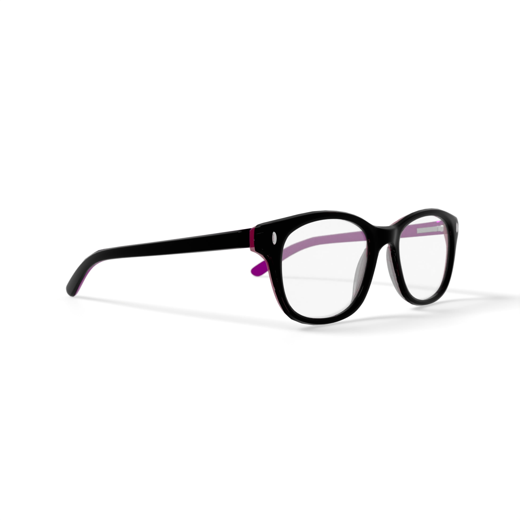 Free Shipping! Contour Women's Rx'able Eyeglasses, FM13041 Black/Red ...