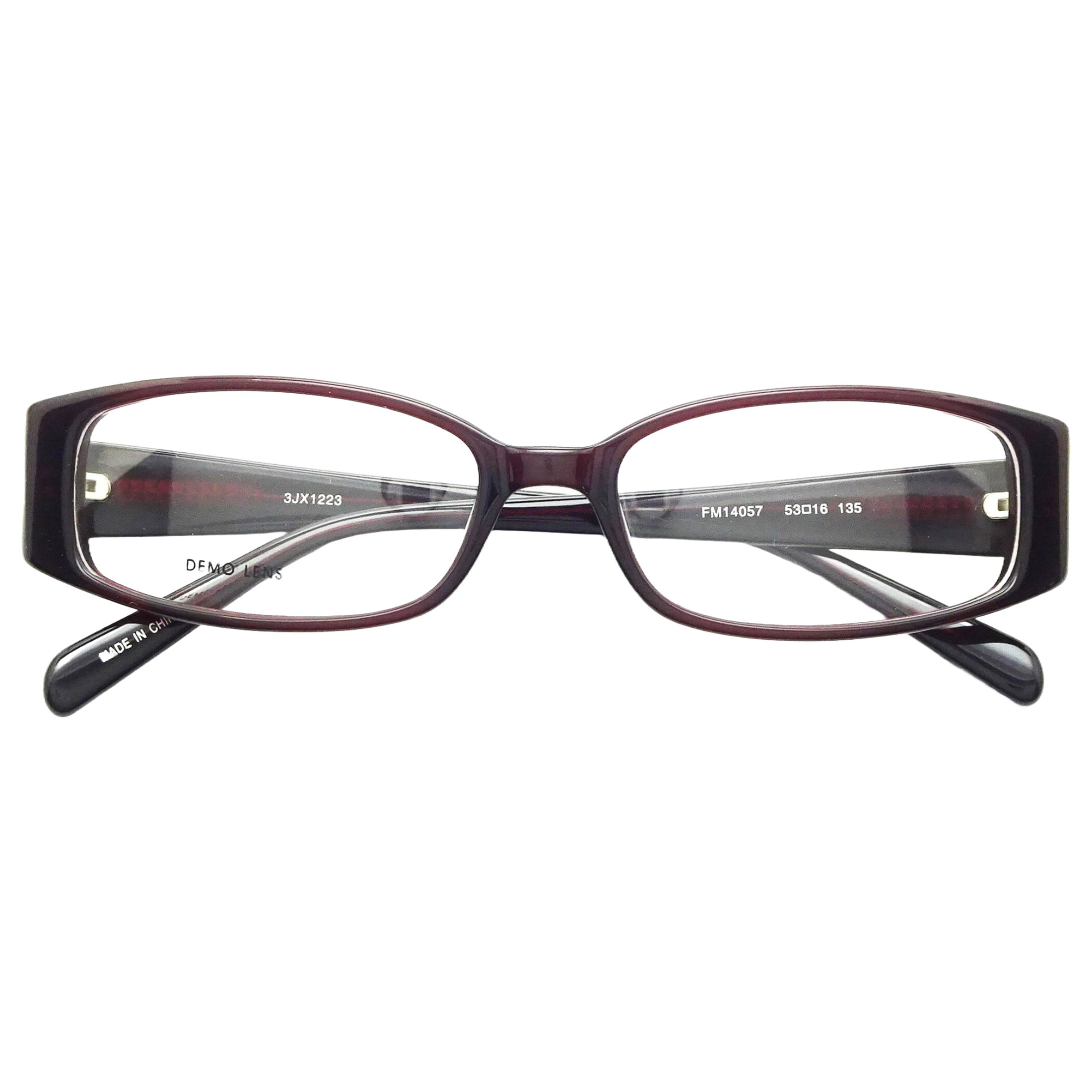 Contour Women's Rx'able Eyeglasses, FM14057 Burg. - Walmart.com