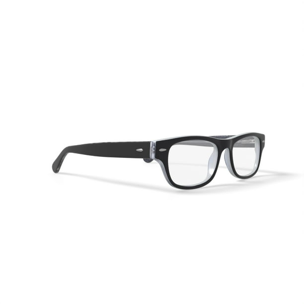 Contour Youths Rx'able Eyeglasses, FM13030 Black - Walmart Business ...