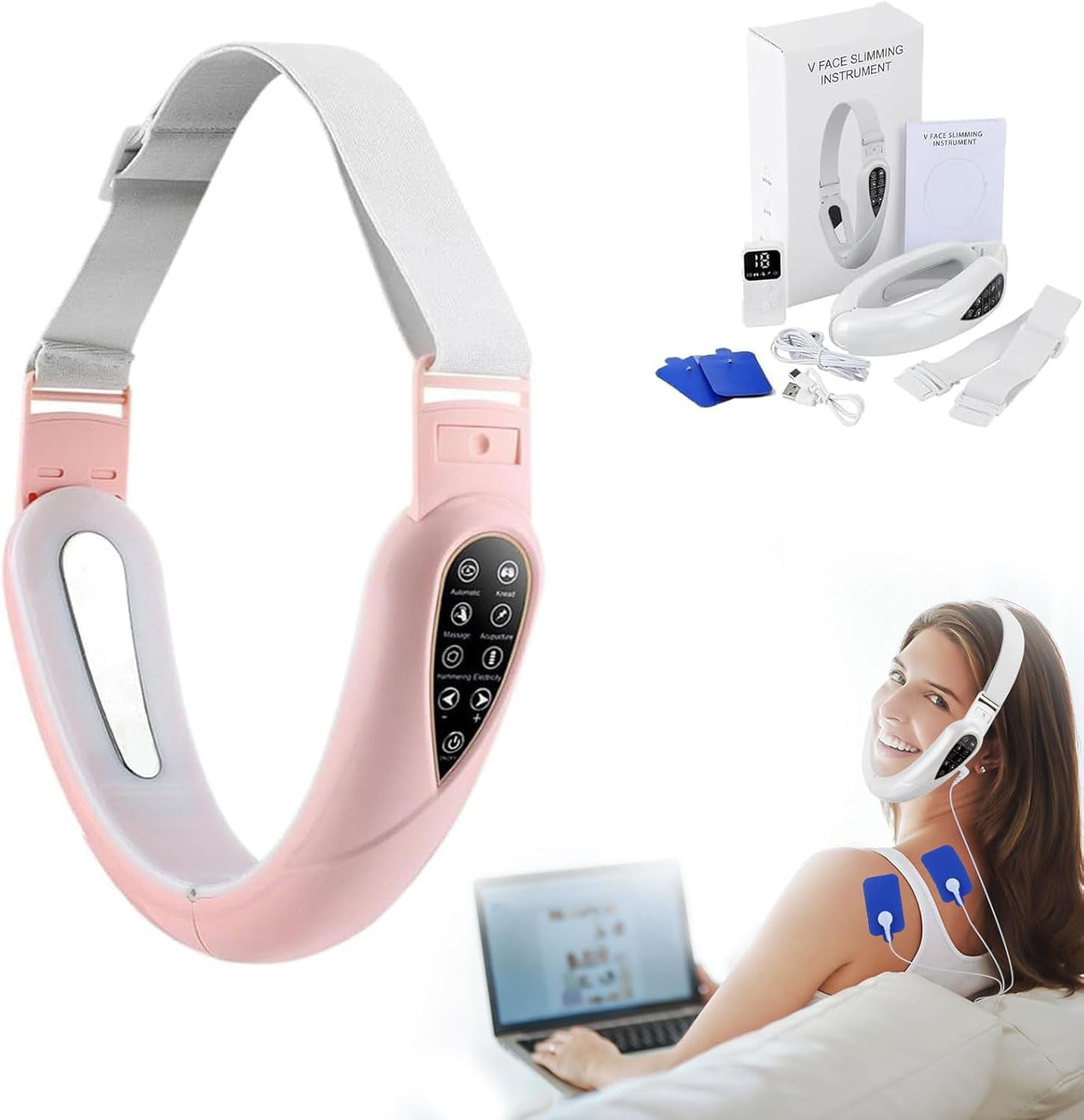 Contourflex 4-in-1 Massager for Face, Facial Sculpting Device for ...