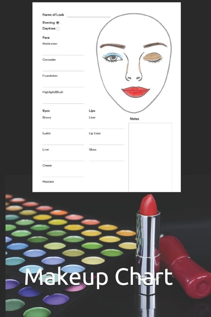 Contouring Makeup Chart: Paper Chart for Makeup Artist (Paperback ...