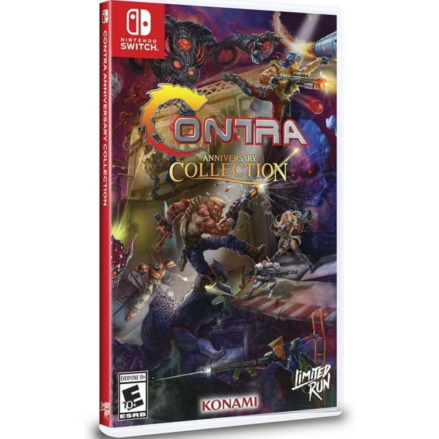 Contra : Anniversary Collection - Limited Run #140 [Nintendo Switch ...