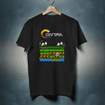 Contra NES screen stage 1 Jungle T Shirt BLACK all sizes S-5XL 100% ...