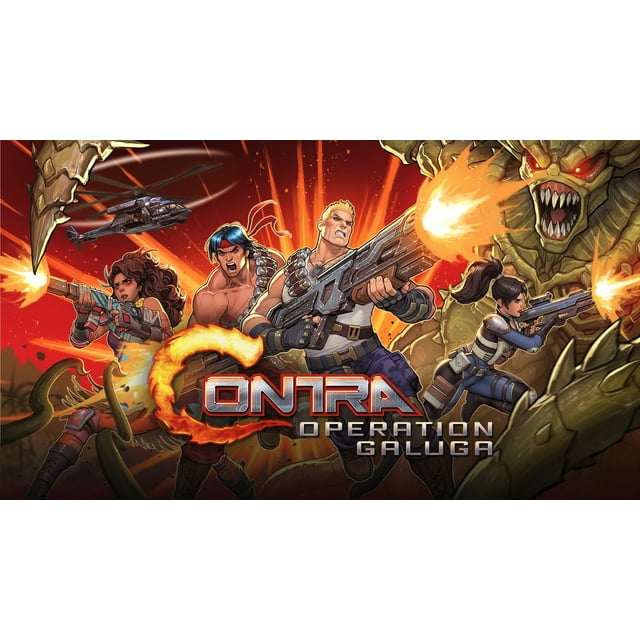 Contra: Operation Galuga - Nintendo Switch [Digital] - Walmart.com