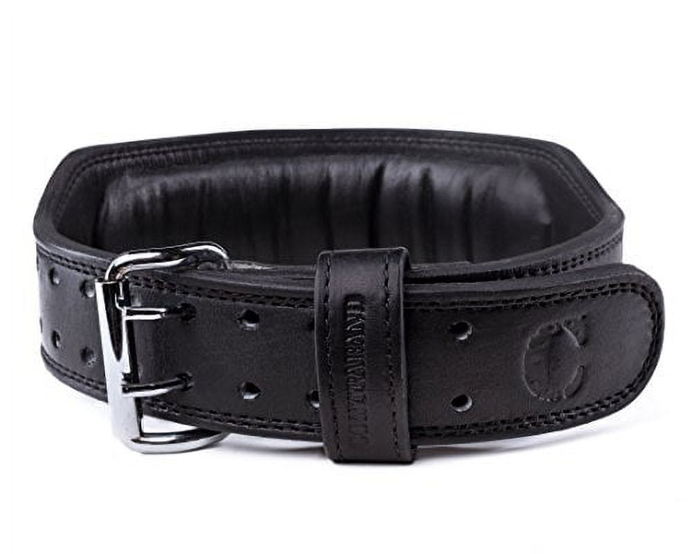 Contraband Black Label 4340 4in 7mm Top Grain Cowhide Leather Weight ...