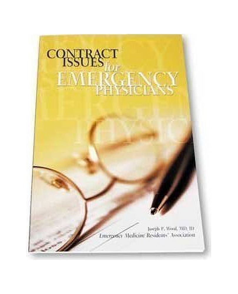 Pre-Owned Contract Issues for Emergency Physicians Paperback - Walmart.com