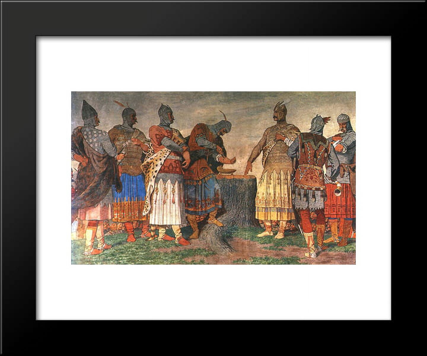 Contract Sealed with Blood (Blood Oath) 20x24 Framed Art Print by ...