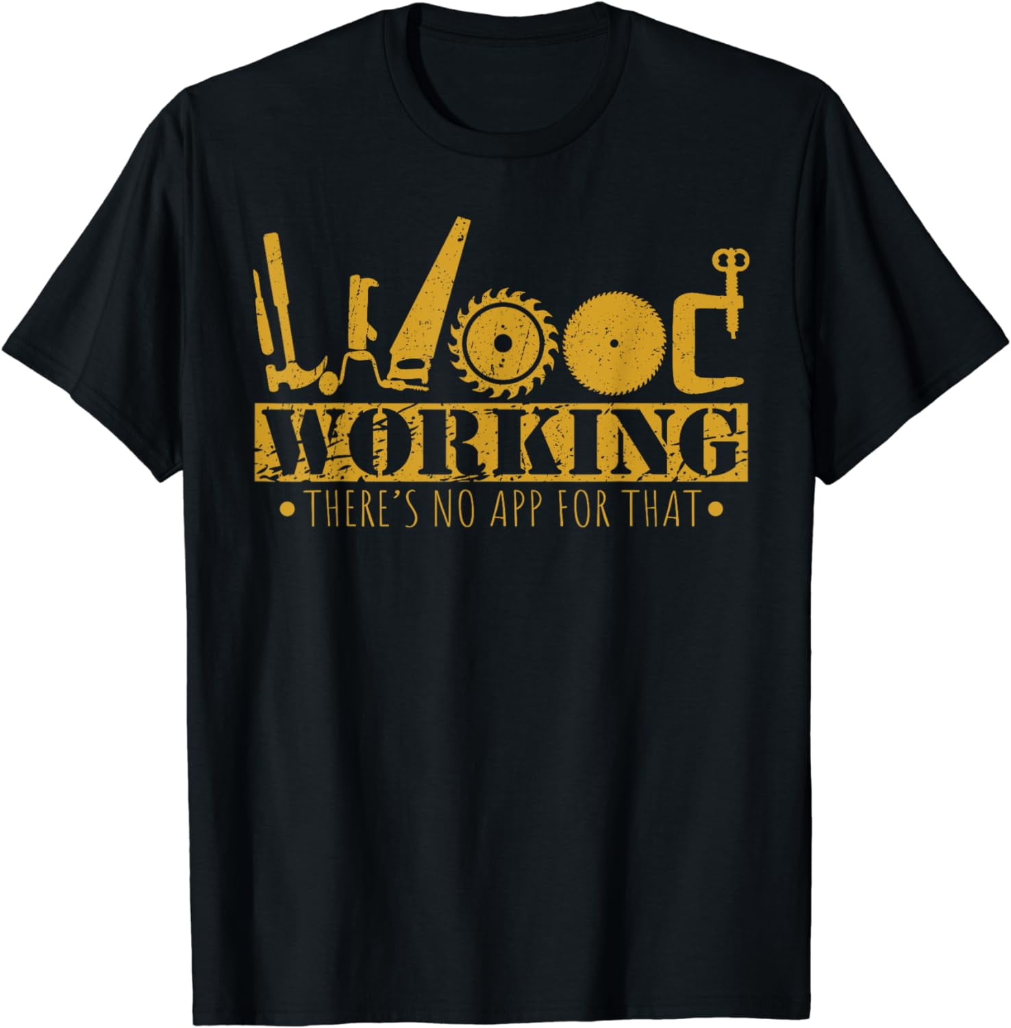 Contractor Gift Woodworking Tools Wood Worker Humor Handyman T-Shirt ...