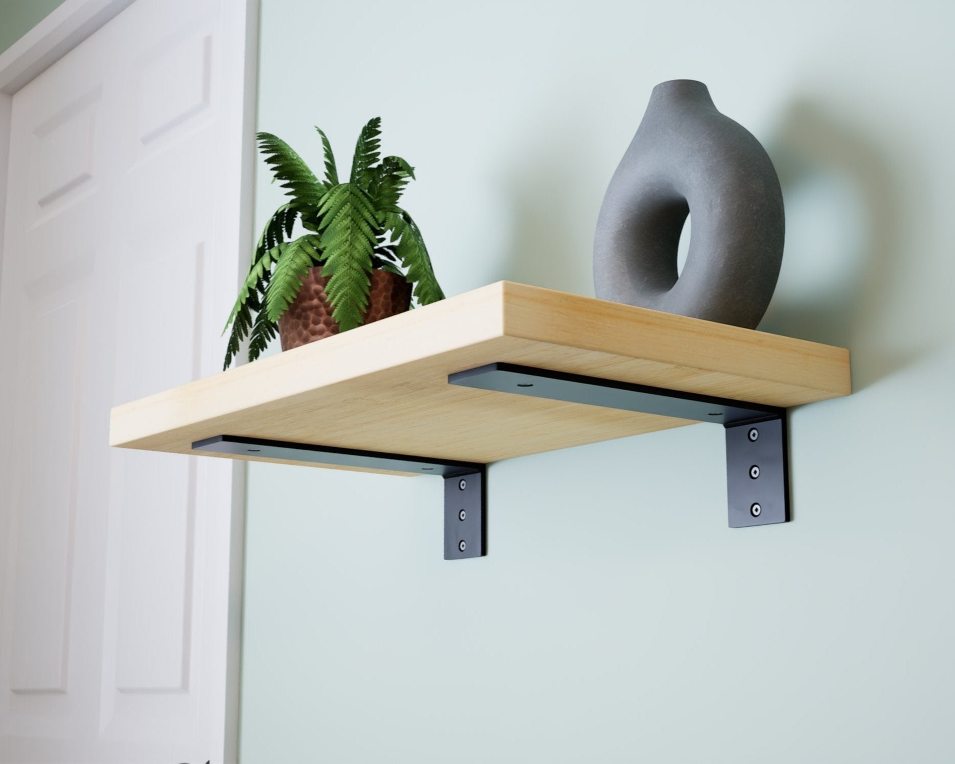 Contractor Supply Warehouse 16H x 04V x 3/8 - Regular Shelf Bracket- 3 ...