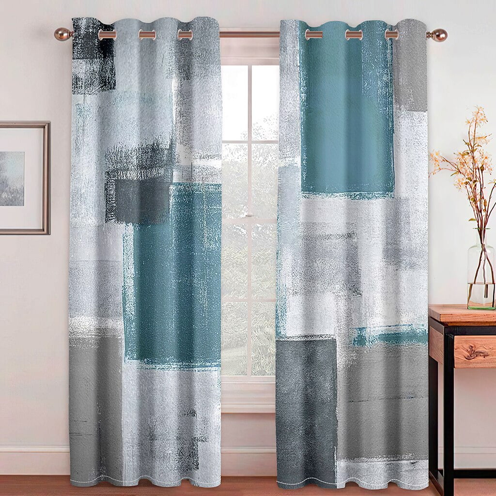 Contrast Stitching Curtain Shading 2025 New Popular Bedroom Modern ...