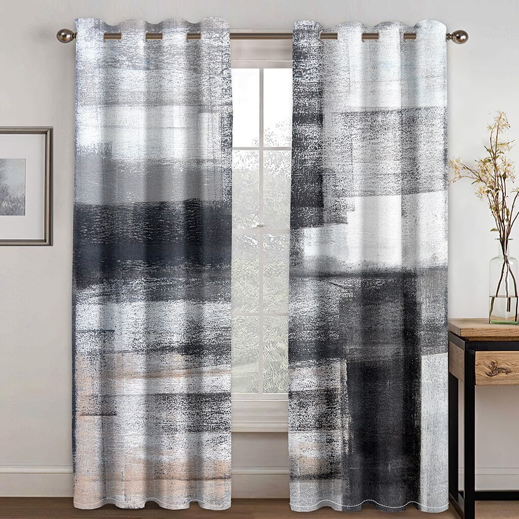 Contrast Stitching Curtain Shading 2025 New Popular Bedroom Modern ...