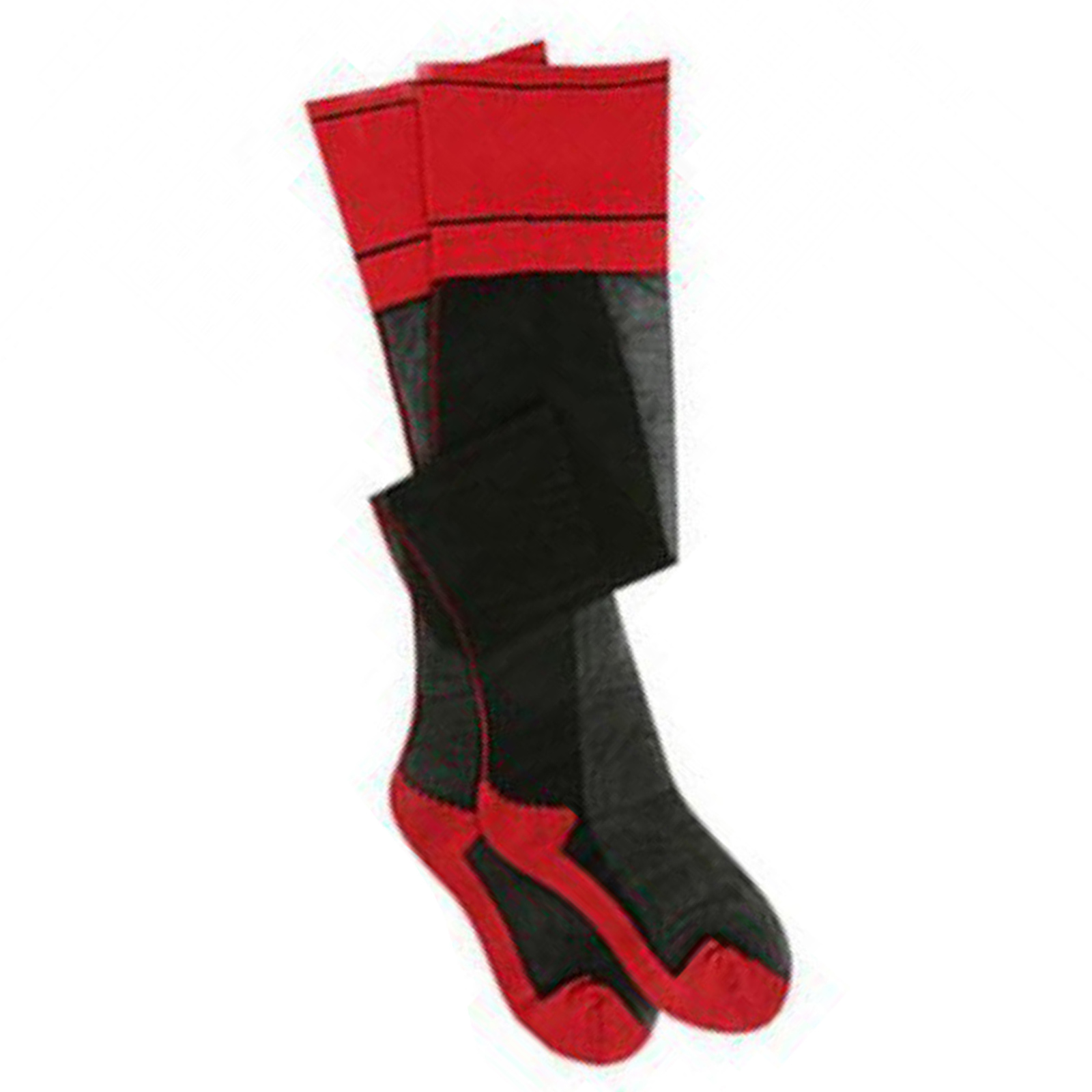 Contrast Top Cuban Heel Backseam Sheer Stockings Back Seam Thigh High ...