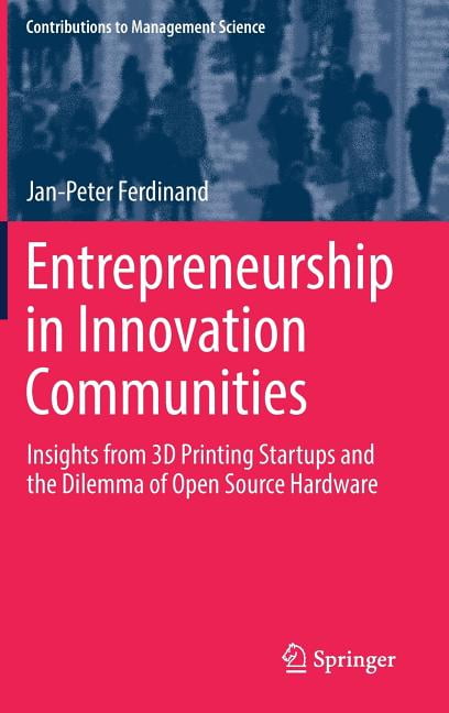 Contributions to Management Science Entrepreneurship in Innovation ...