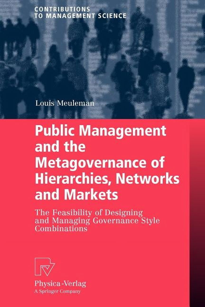 Contributions to Management Science: Public Management and the ...